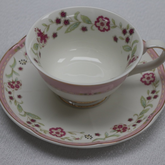Dining | Grace Teaware Floral Coffee Teacup Saucer 2 Piece Set ...